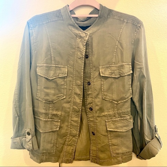 Sanctuary | Jackets & Coats | Sanctuary Light Army Green Utility Jacket ...